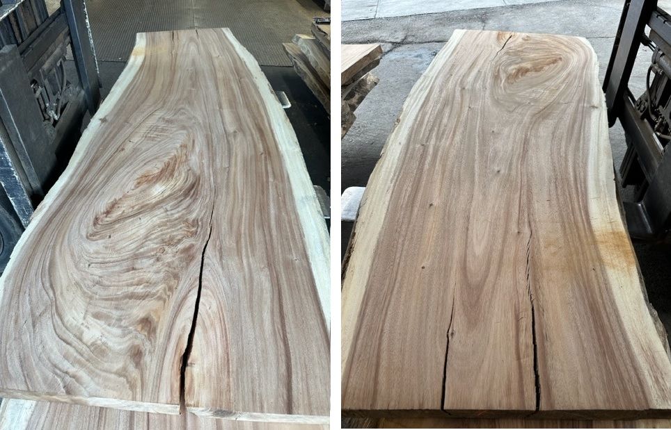 Monkey Pod Live Edge Slab | Finest Brazilian Decking