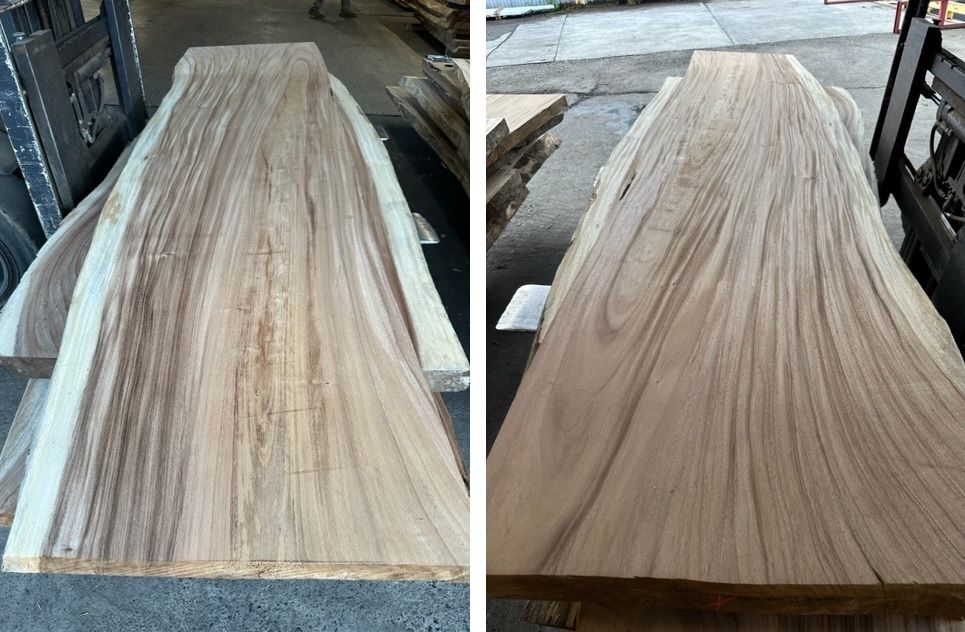 Monkey Pod Live Edge Slab | Finest Brazilian Decking