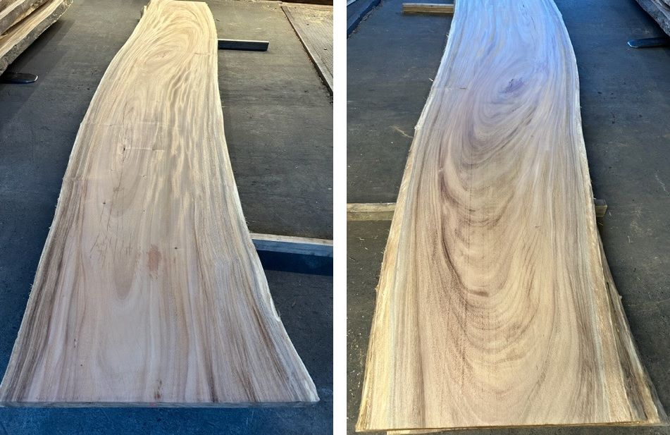 Monkey Pod Live Edge Slab | Finest Brazilian Decking