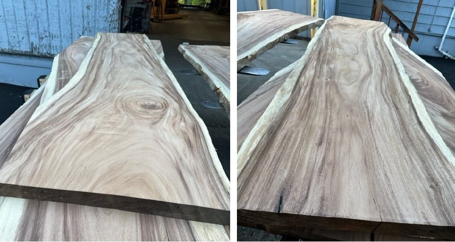 Monkey Pod Live Edge Slab | Finest Brazilian Decking