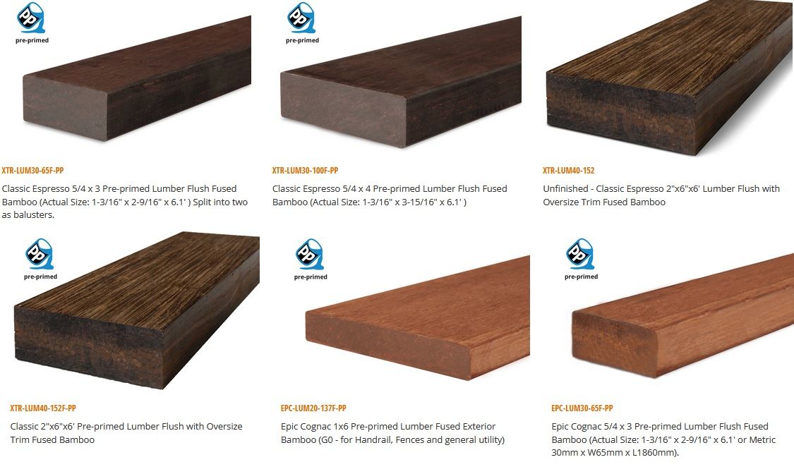 Bamboo Decking & Siding | Fused Bamboo Composite Deck Boards