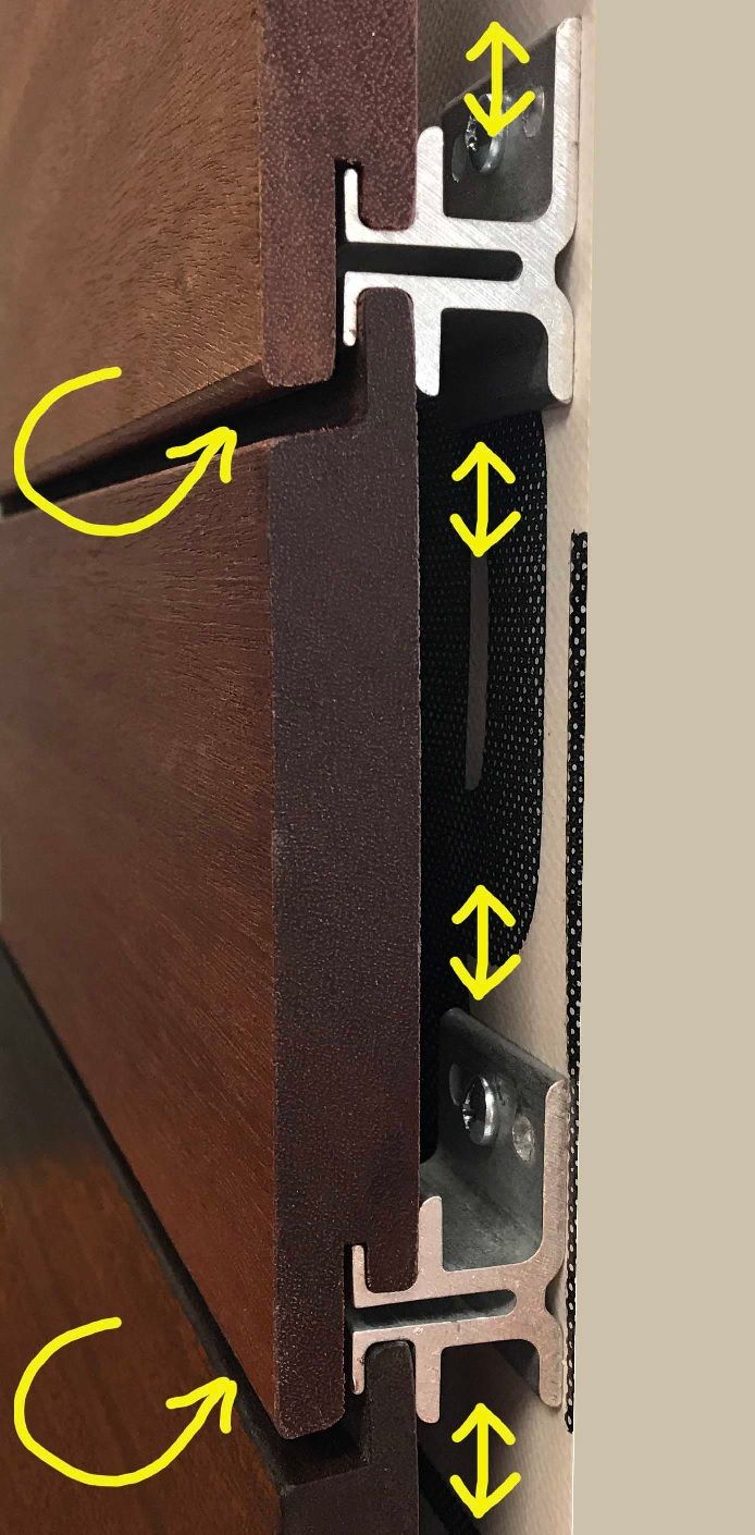 ExoClad Siding Clip - Brazilian Hardwood | Ipe, Cumaru, Bamboo ...